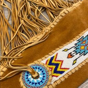 Native | Other | Vintage Native American Leather Rifle Holder | Poshmark